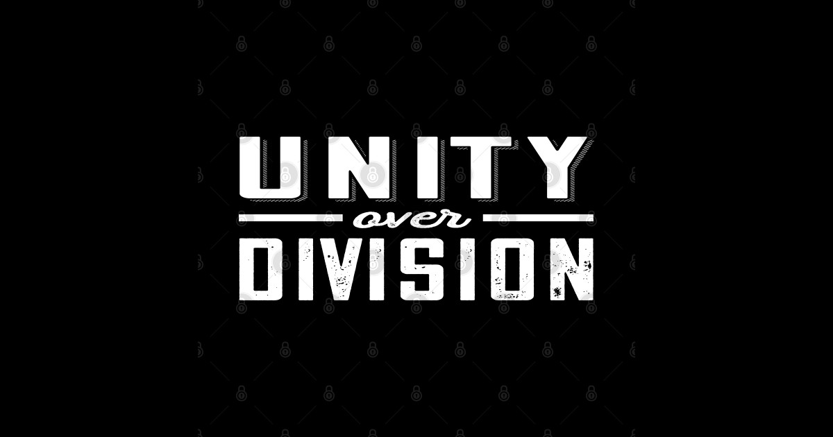 Unity Over Division - Unity - Magnet | TeePublic