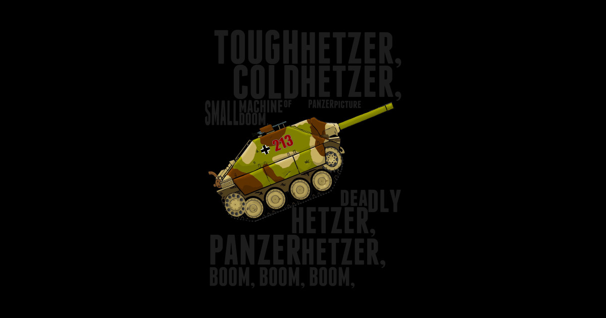 Tough Hetzer Cold Hetzer - Hetzer - Sticker | TeePublic