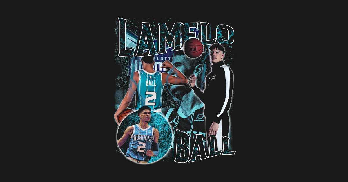 Lamelo Ball Bootleg Vintage Tshirt - Lamelo Ball - T-Shirt | TeePublic