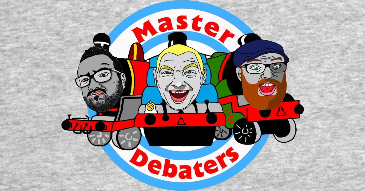 Master Debaters T-Shirt - Comedy Podcast - T-Shirt | TeePublic