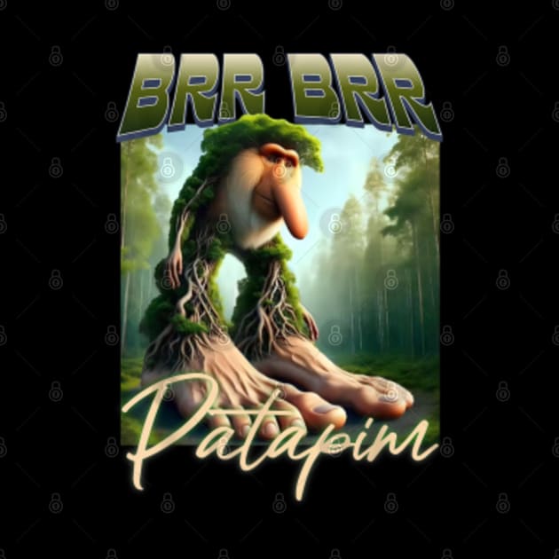 Brr Brr Patapim Italian Brainrot Meme Forest Monkey Bootleg - Brr Brr ...