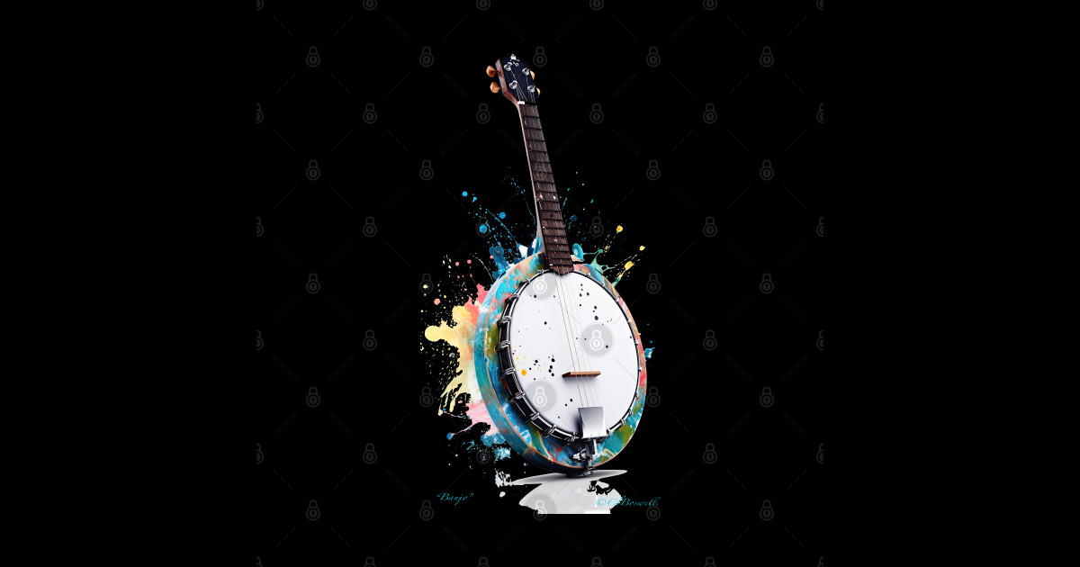 Banjo - Banjo - Sticker | TeePublic