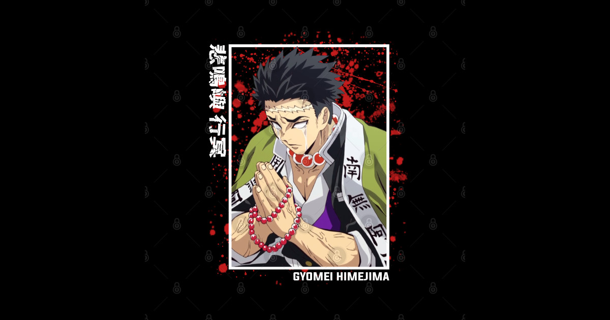 Gyomei Himejima - Demon Slayer - Gyomei Himejima - Sticker | TeePublic