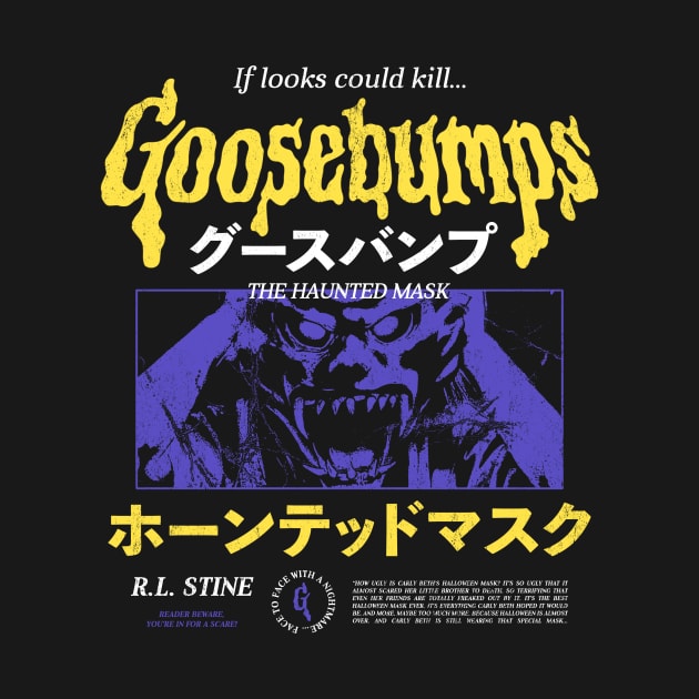 Goosebumps - Haunted Mask - Goosebumps - T-Shirt | TeePublic