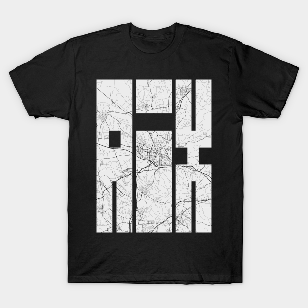 Aix-en-Provence, France City Map Typography - Light - Aix En Provence ...