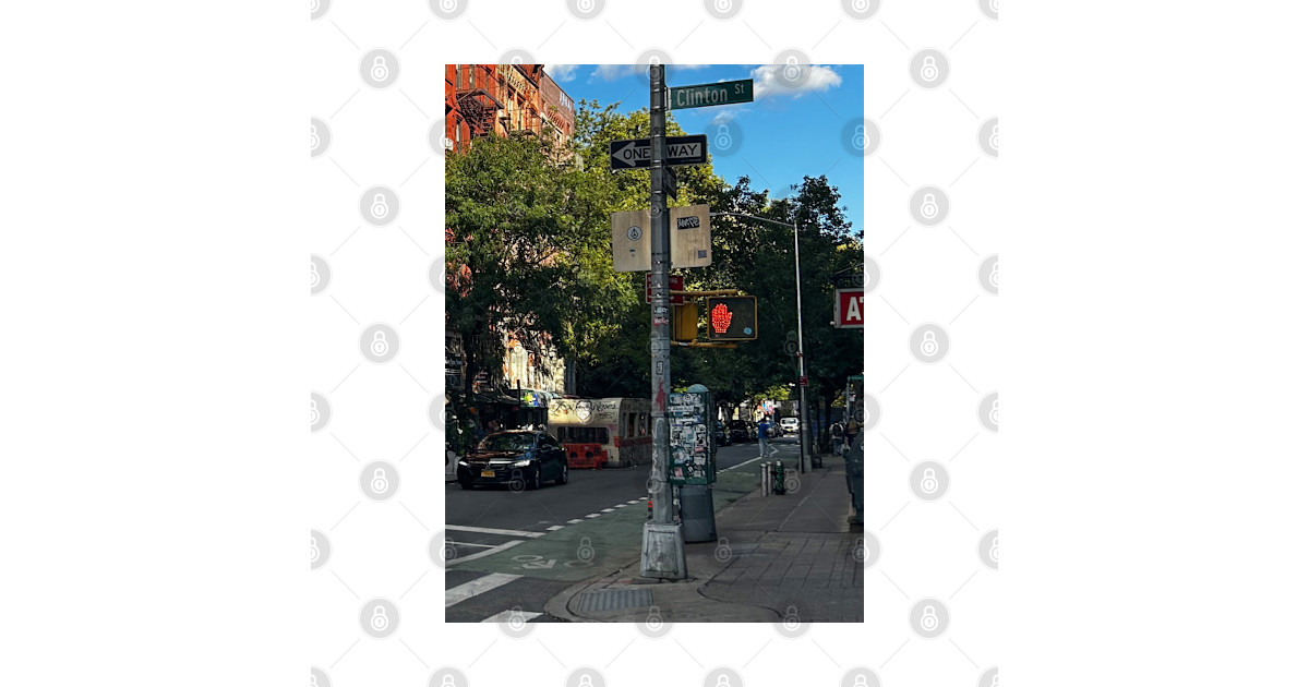 Rivington St, Street Signs, Manhattan, NYC - Street Signs - T-Shirt ...