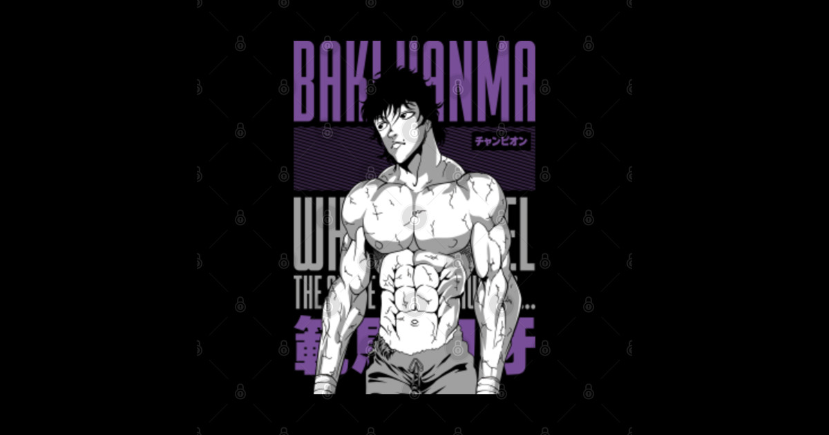 baki hanma - Baki - Sticker | TeePublic