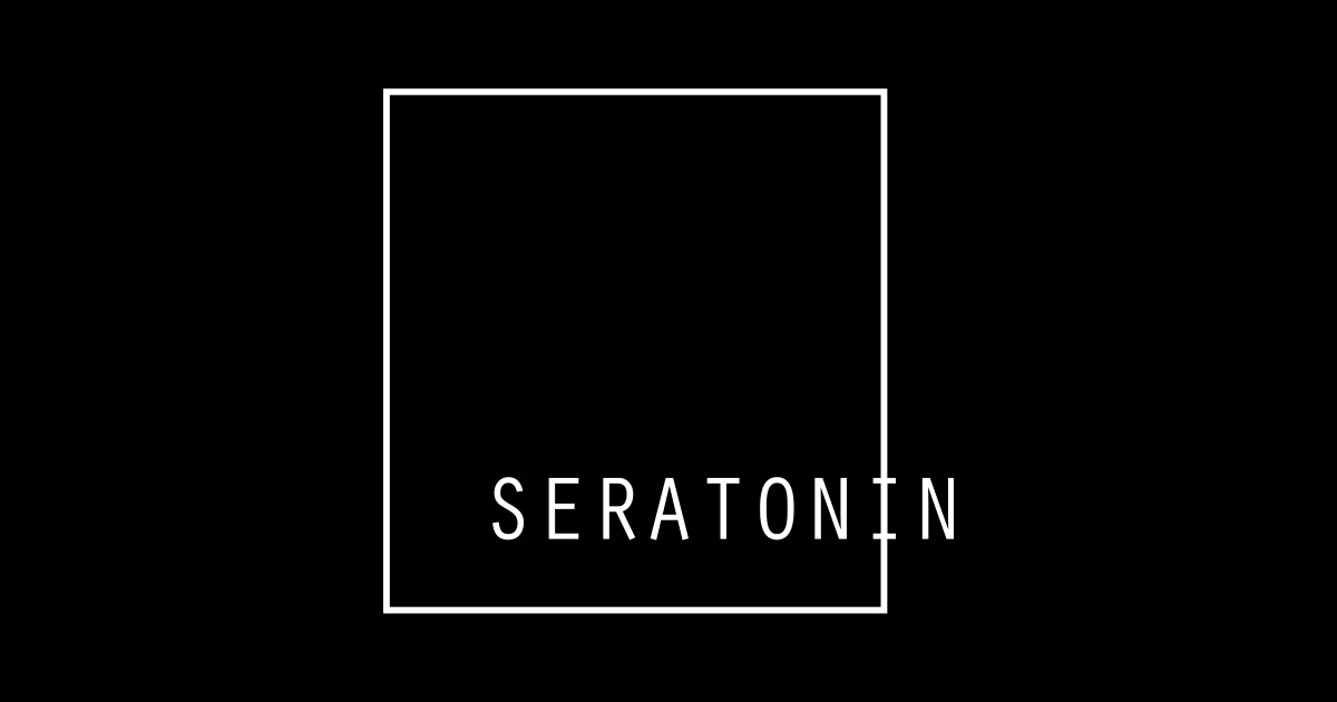 SERATONIN - Aesthetic Vaporwave Meme - Vaporwave - Sticker | TeePublic