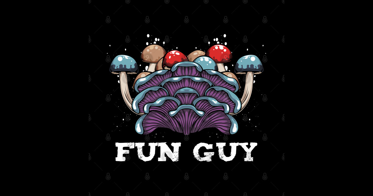 Mushrooms - Fun Guy - Fungi Pun - Mushroom - Tapestry | TeePublic