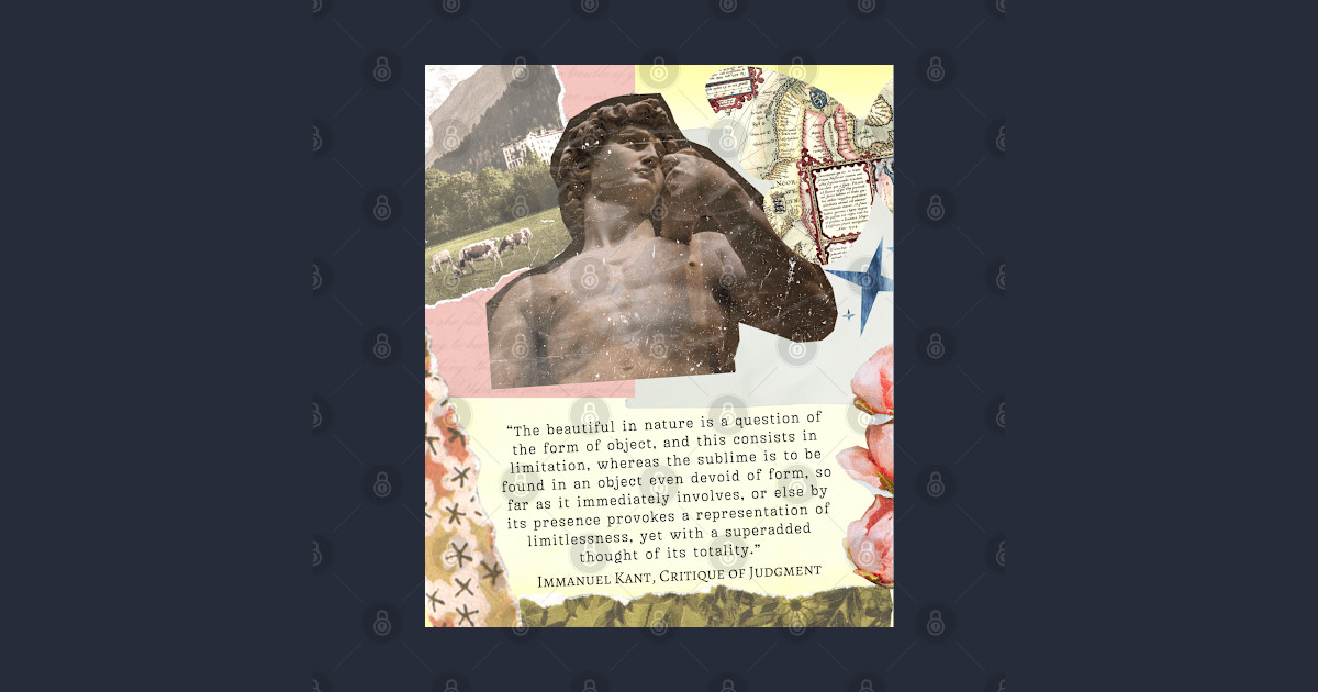 Immanuel Kant quote: The beautiful in nature is a question of the form ...