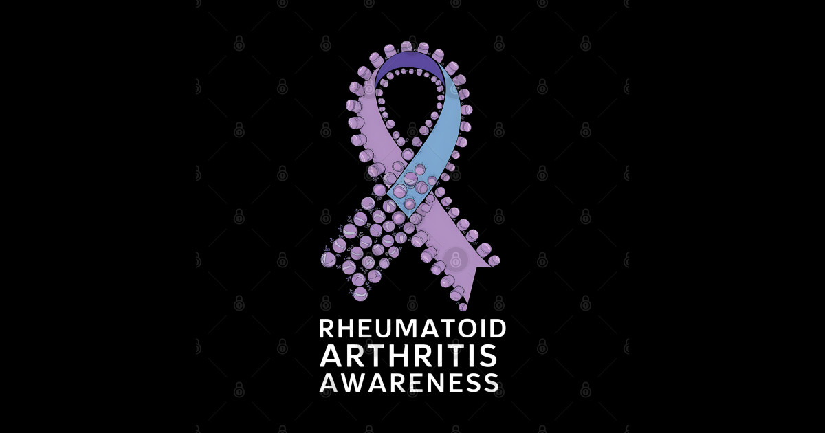 Butterfly Rheumatoid Arthritis Awareness RA Ribbon Support - Arthritis ...