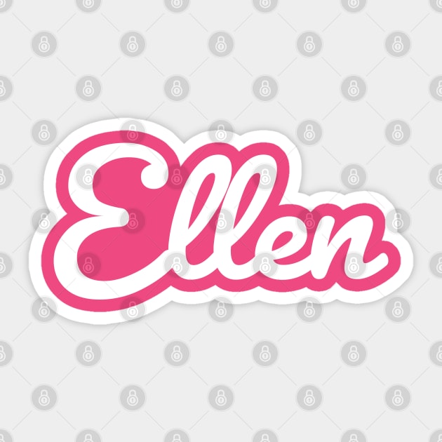 ellen logo font