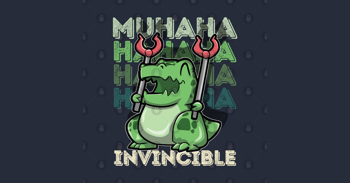 Invincible T-rex laughing With Arm Extension - Dinosaur - T-Shirt ...