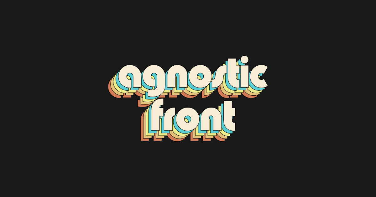 agnostic front - vintage color - Agnostic Front - T-Shirt | TeePublic