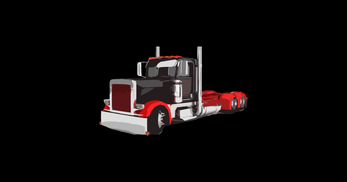 Semi Truck 18 Wheeler Trucker Peterbilt KW - Trucker Peterbilt ...