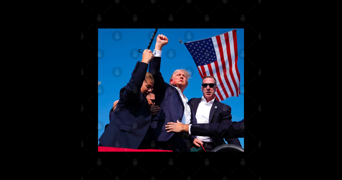 TRUMP RALLY 2024 SHOOTER ATTEMPT PRO TRUMP SURVIVED MADE IN USA ...