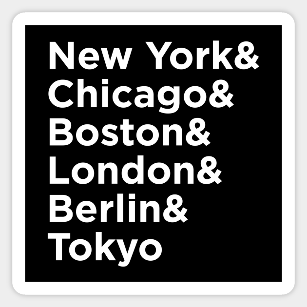 Abbott World Major Marathons - World Majors - Sticker | TeePublic