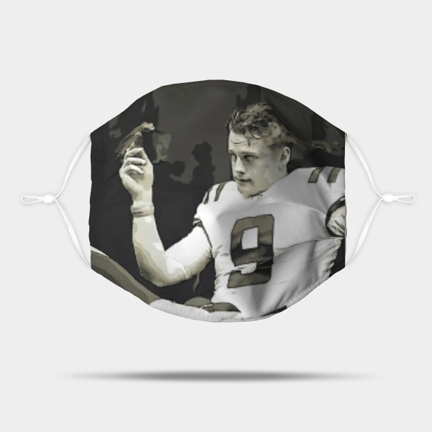 The Joe Burrow Cigar Smoking The Joe Burrow Mask Teepublic