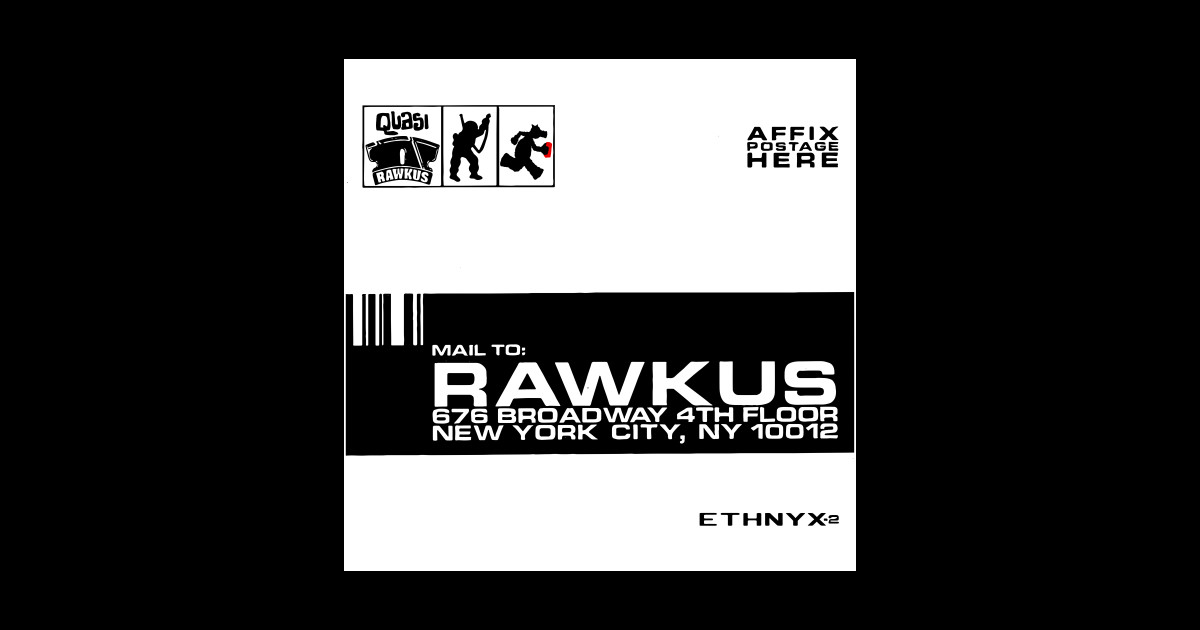 QUASI RAWKUS - Quasimoto - Sticker | TeePublic