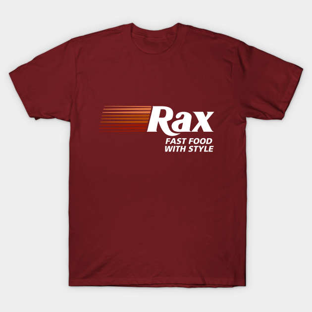 Rax Roast Beef Fast Food Vintage Restaurant - Rax - T-Shirt | TeePublic