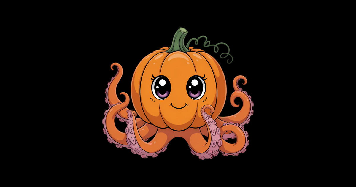 Octopus Pumpkin Lazy Halloween Party - Octopus Pumpkin Lazy Halloween ...