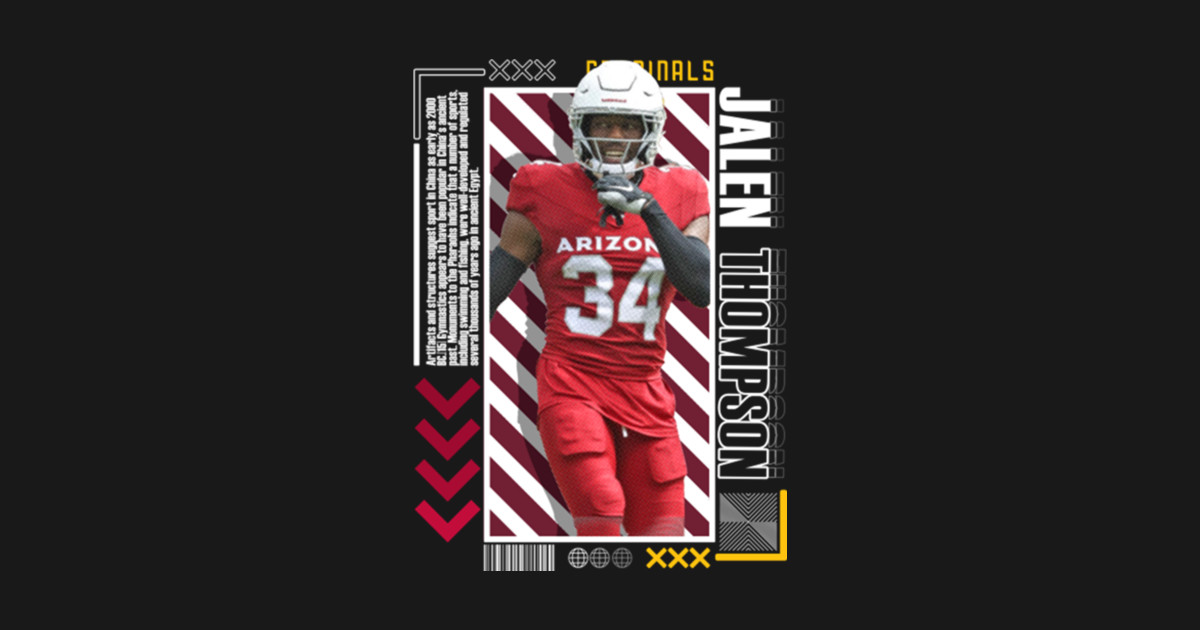Jalen Thompson Paper Poster Version 10 - Jalen Thompson - T-Shirt ...