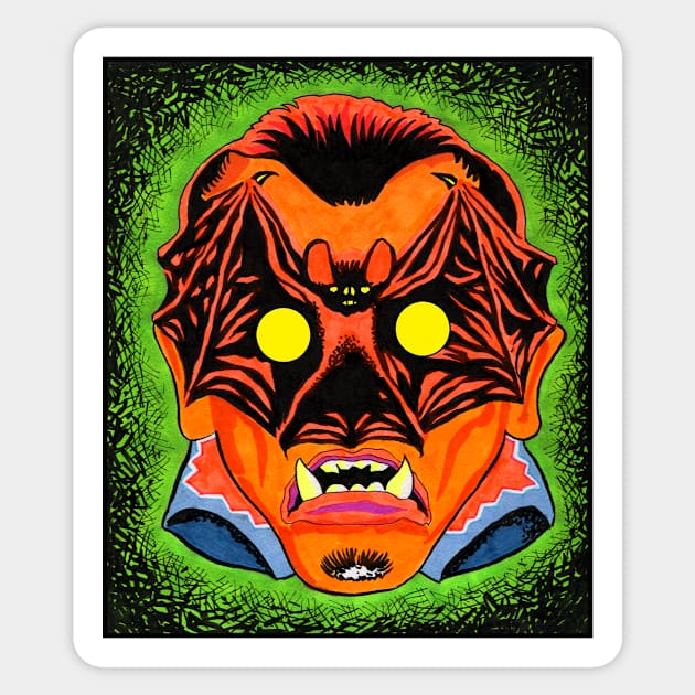 Vampire Mask IV - Vampire - Sticker | TeePublic