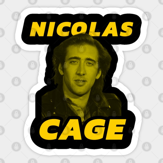 Nicolas Cage - Nicolas Cage - Sticker | TeePublic