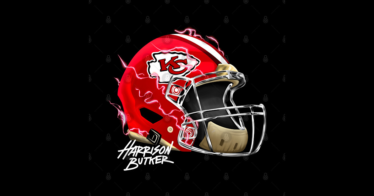 Harrison Butker Helmets - Harrison Butker Helmets - Sticker | TeePublic