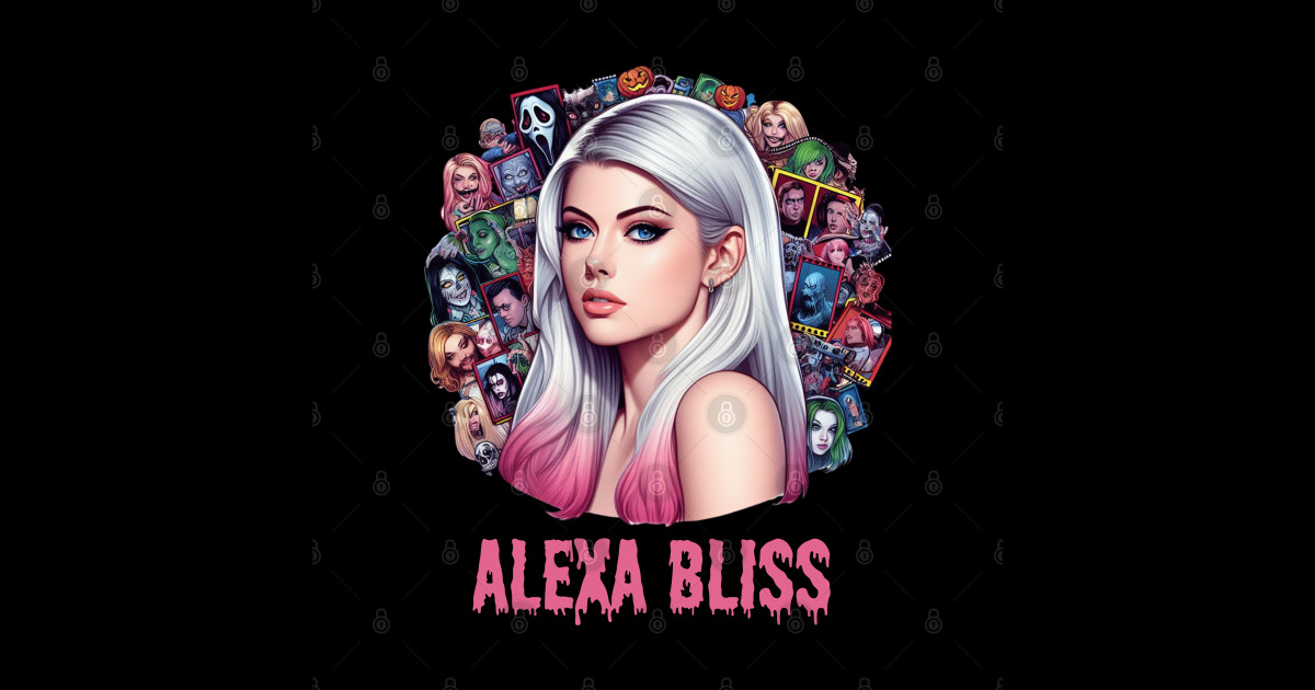 Miss Alexa Bliss - Horror Icon - Alexa Bliss - Posters and Art Prints ...
