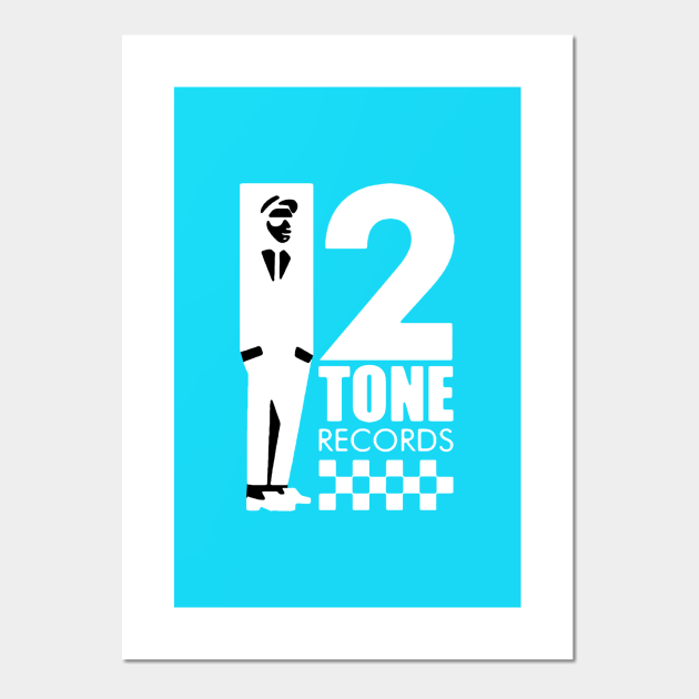 2 Tone Records Scarf Music - Ska Label Rocksteady Logo Meme Show ...