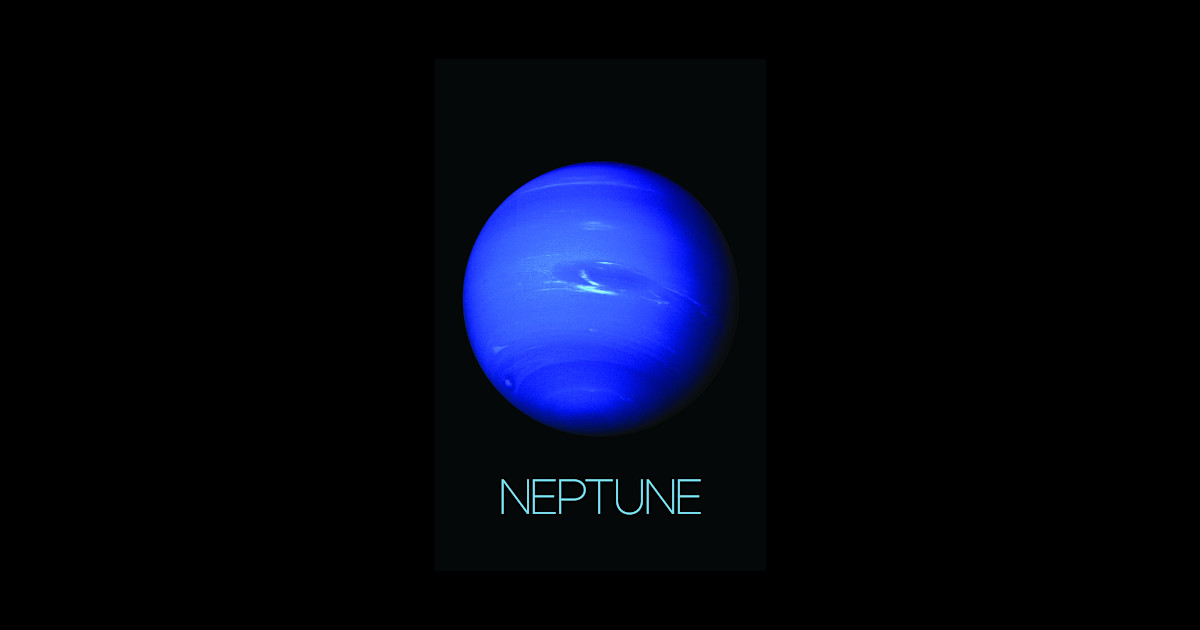 Neptune, God Of The Sea | Solar System & Planets - Neptune Planets Solar System - Posters and ...