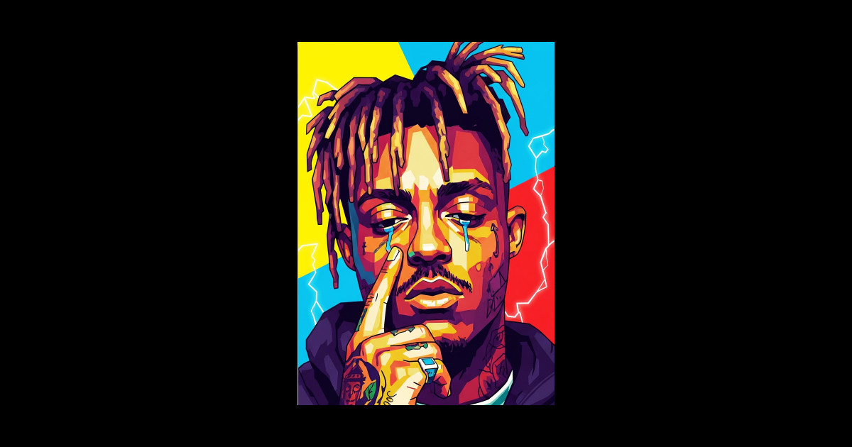 juice wrld wpap - Juice Wrld - Sticker | TeePublic