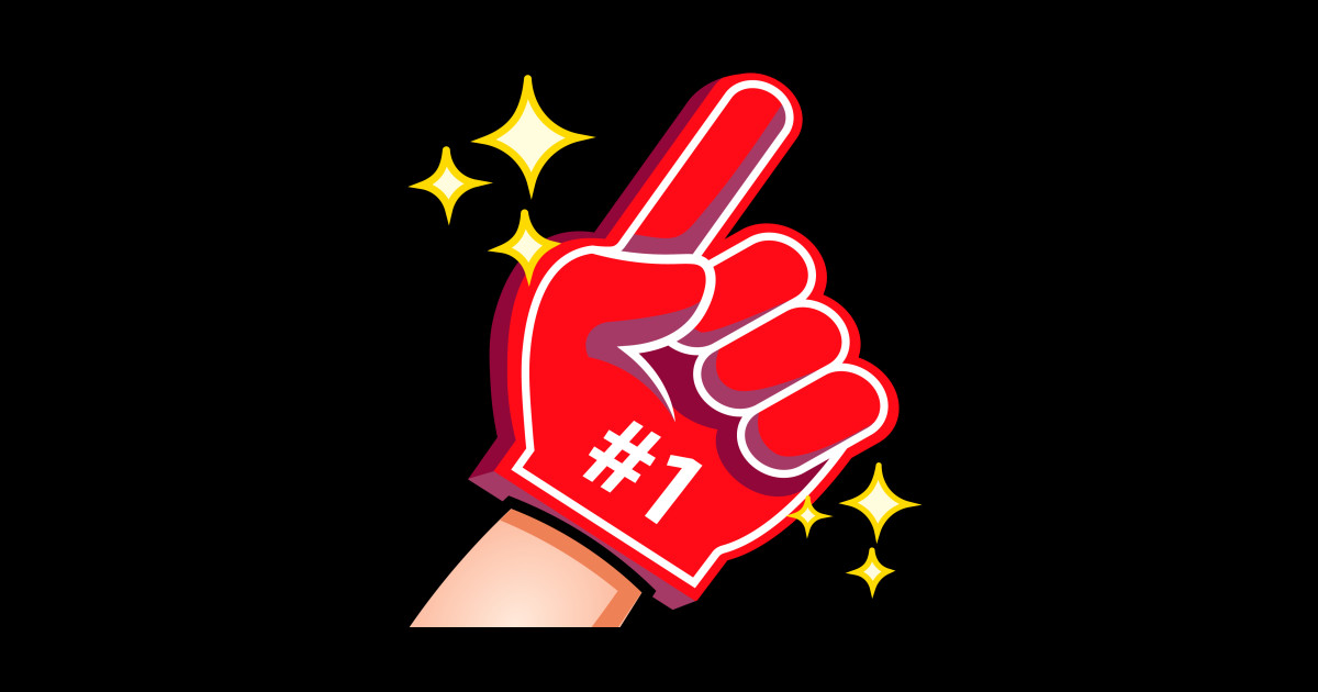 Foam finger | GG | number one | Big hand | Foam Finger #1 - Foam Finger ...