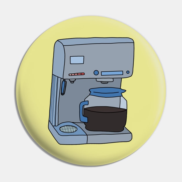Coffee Maker - Caffeine Latte Cappucino Barista Gifts - Pin | TeePublic