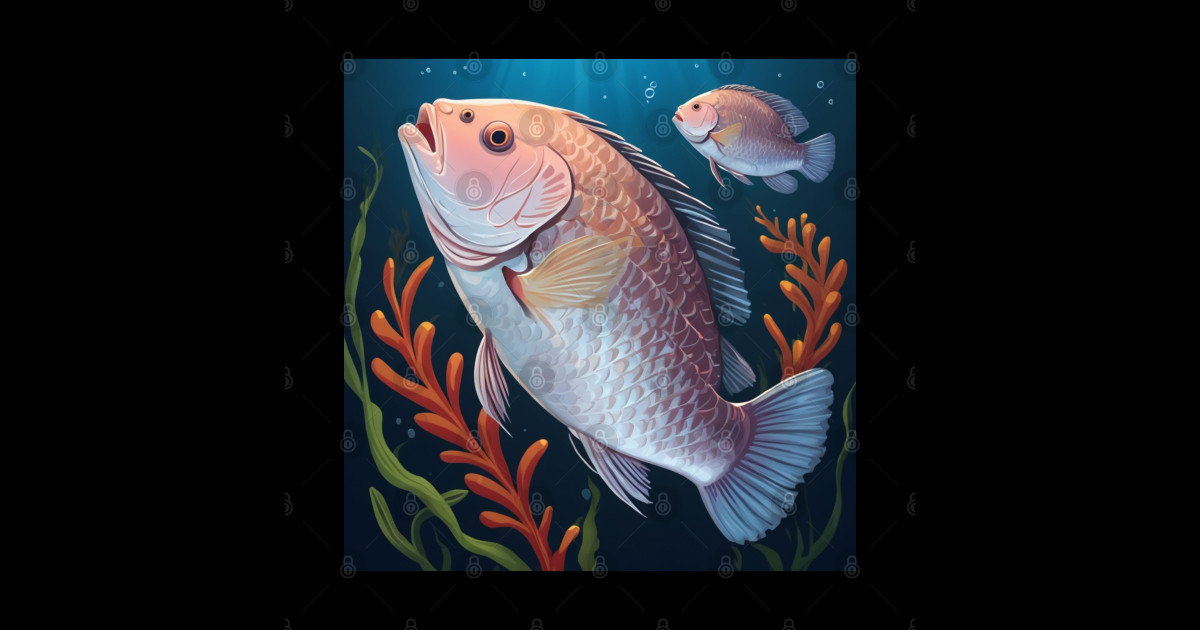 TILAPIA - Tilapia - Sticker | TeePublic