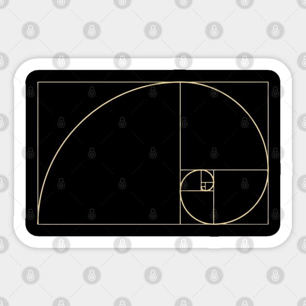Golden Ratio - Golden Ratio - Sticker | TeePublic
