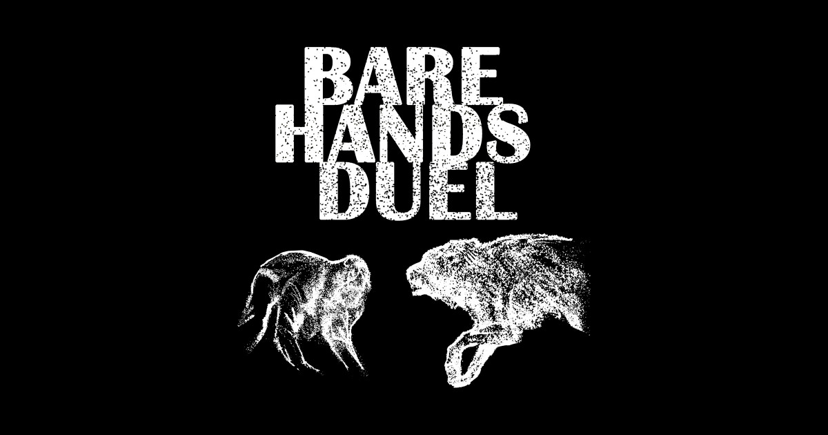 Bare hands duel - Duel - Sticker | TeePublic