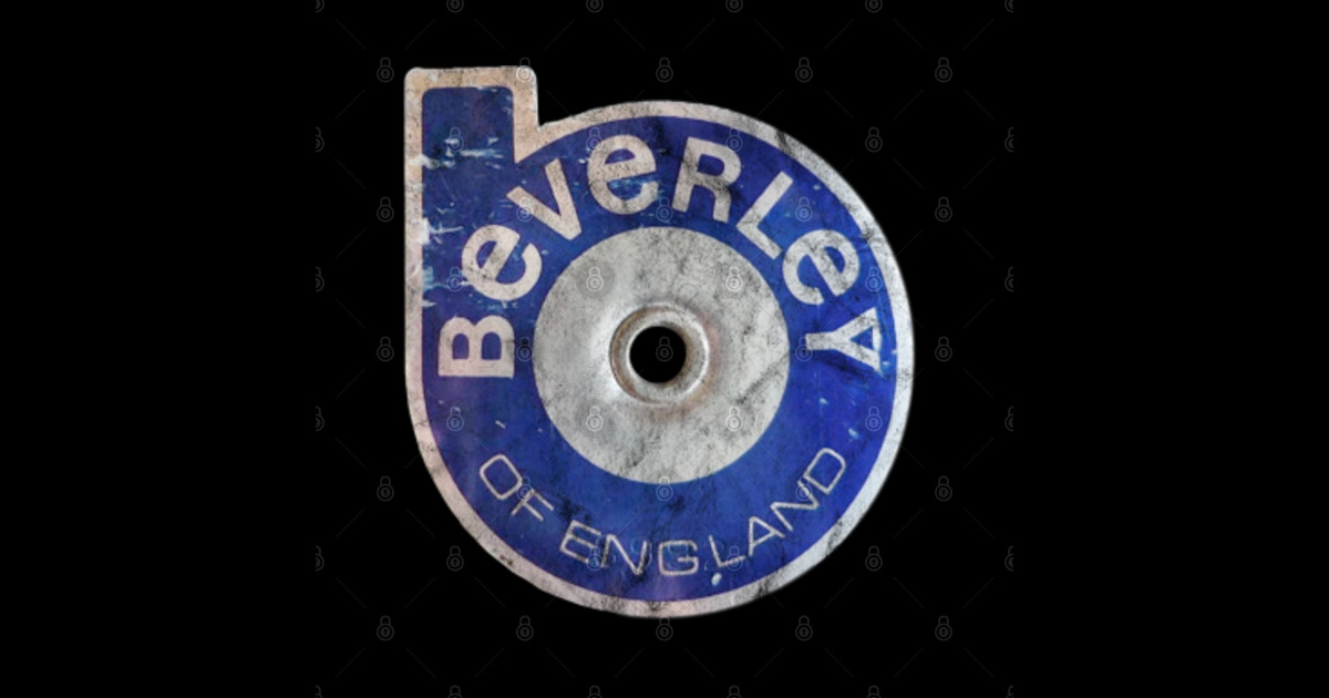 Beverley Retro Drum Badge - Drumming - Sticker | TeePublic