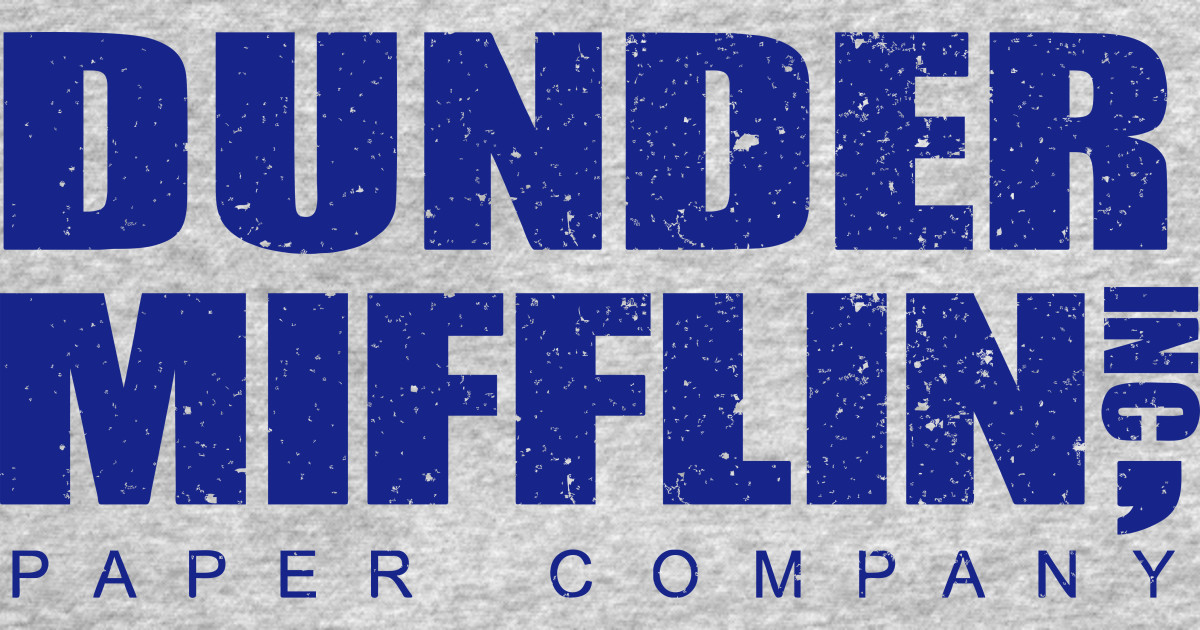Dunder Mifflin Inc - Dunder Mifflin Inc Paper Company - T-Shirt | TeePublic