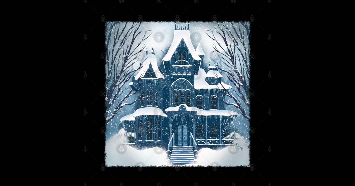 Winterized House - Holiday - Sticker | TeePublic