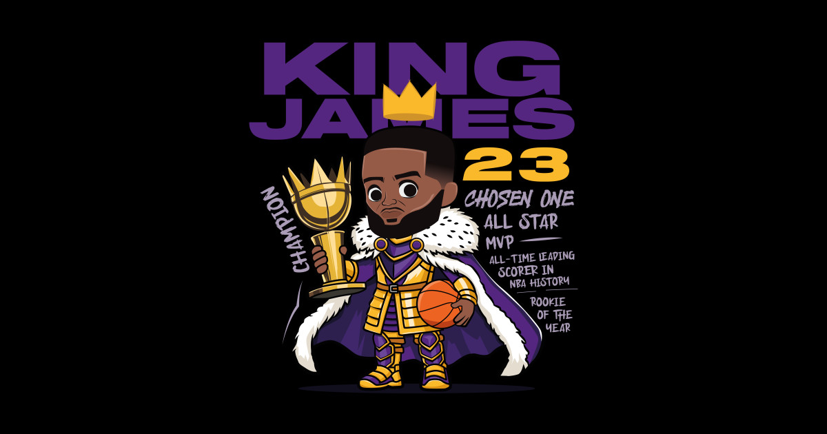 King James chibi fan art. The Chosen one, nba champion - King James ...