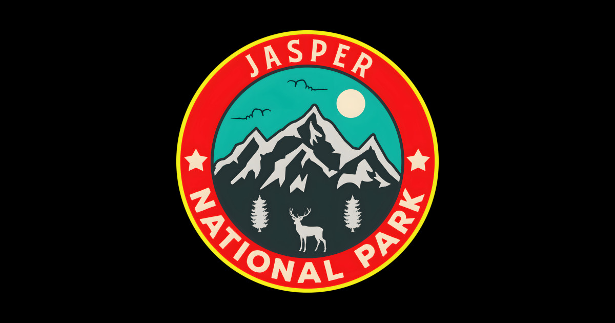 Jasper National Park - Jasper - Sticker | TeePublic