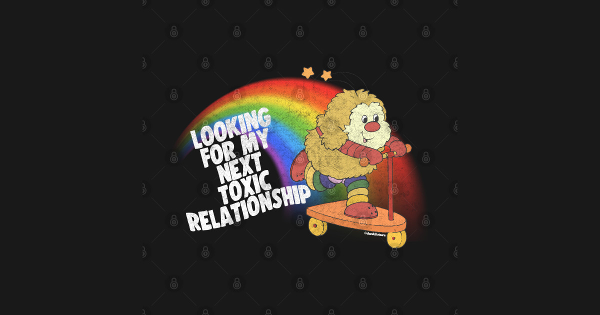 Retro 80s Style Cartoon Nihilism Humor Design - Existential Dread - T ...