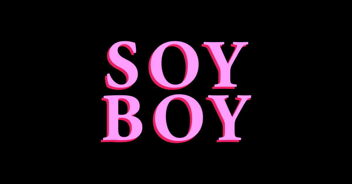 SOYBOY - Soy Boy - Sticker | TeePublic