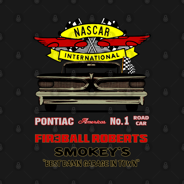 Fireball Roberts Tribute - Pontiac - Kids T-Shirt | TeePublic