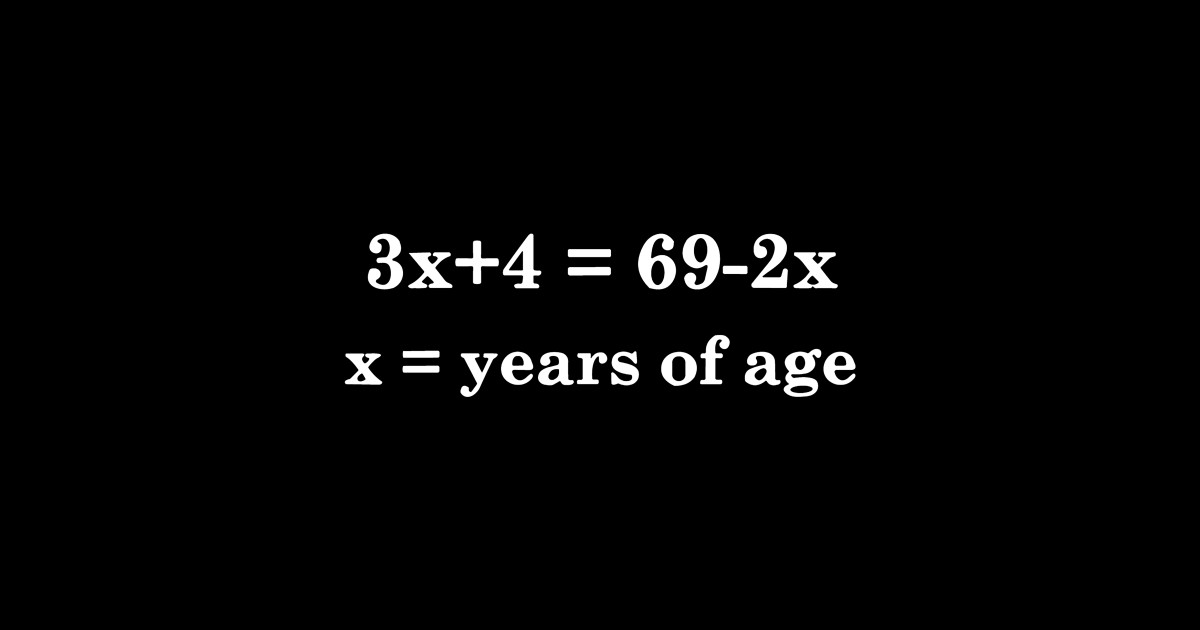 13 Years Old Algebra Equation Funny 13th Birthday - 13 Years Old Algebra Equation 13th - Sticker ...