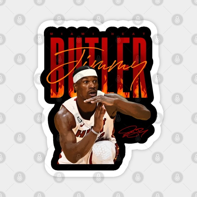 Jimmy Butler Timeout - Jimmy Butler Miami Heat - Magnet | TeePublic