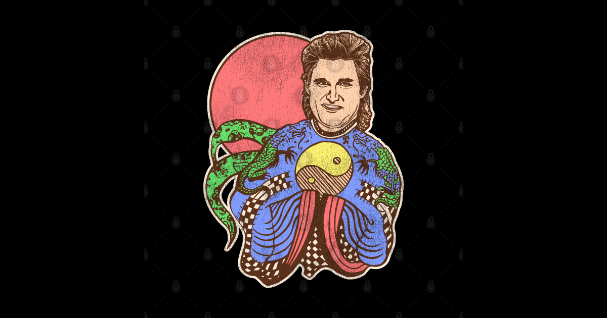 Big Trouble Jack Burton Fu Manchu Tank - Big Trouble In Little China ...