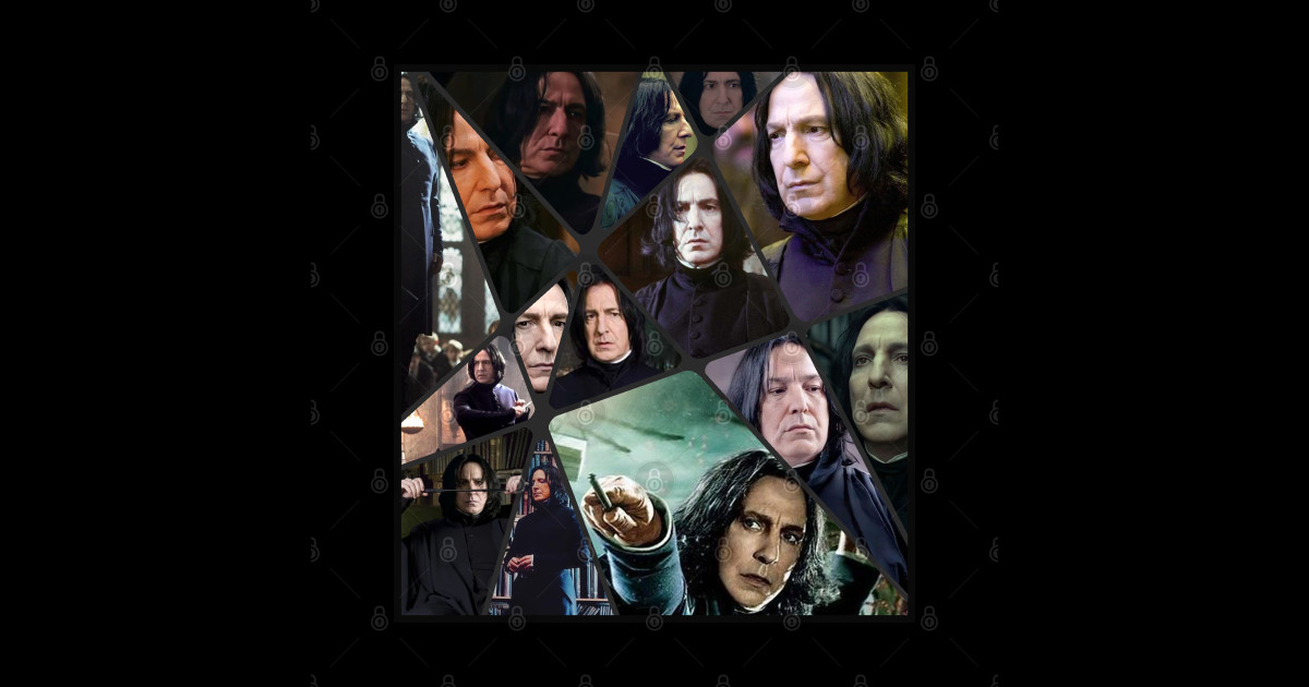 Severus Collage - Severus Snape - Sticker | TeePublic